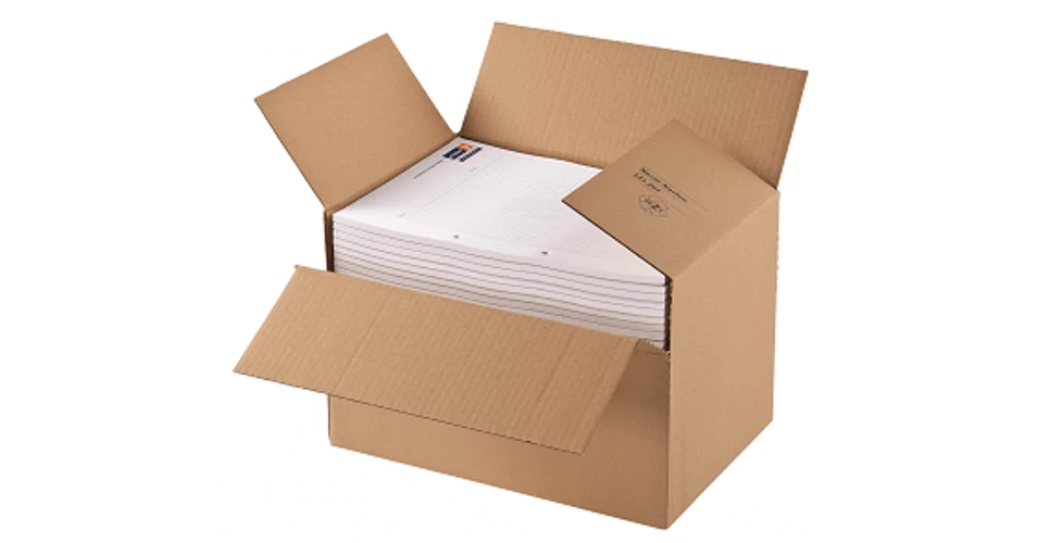 A4-es méretű kartondoboz Colompac - ZalaPack Csomagolástechnika